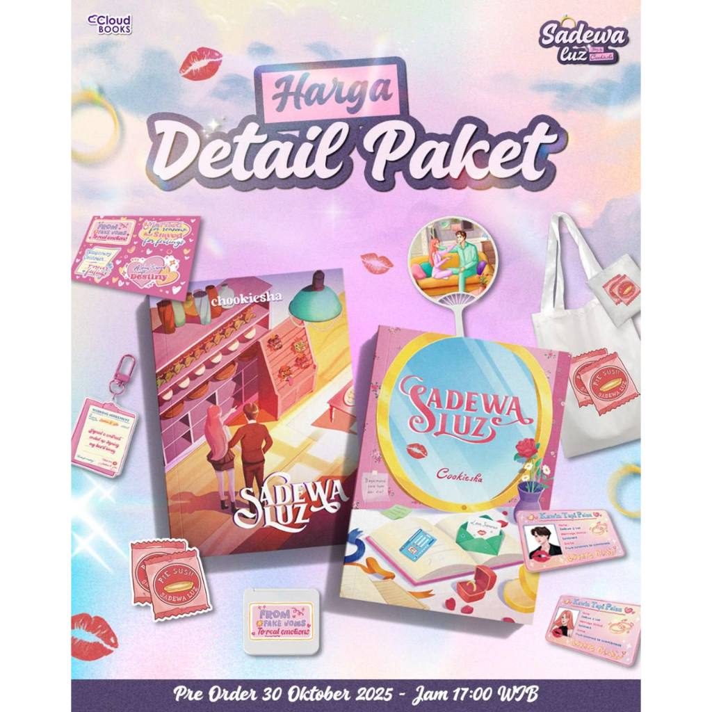 (Cloudbook) Novel Sadewa Luz + Signature - Chookiesha | Shopee Malaysia
