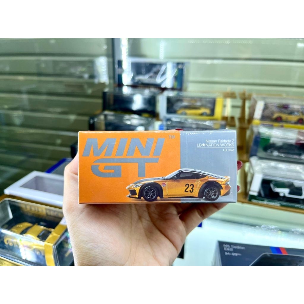 Mini GT Nissan Fairlady Z LB Nation Works LB Gold MGT 782 | Shopee Malaysia