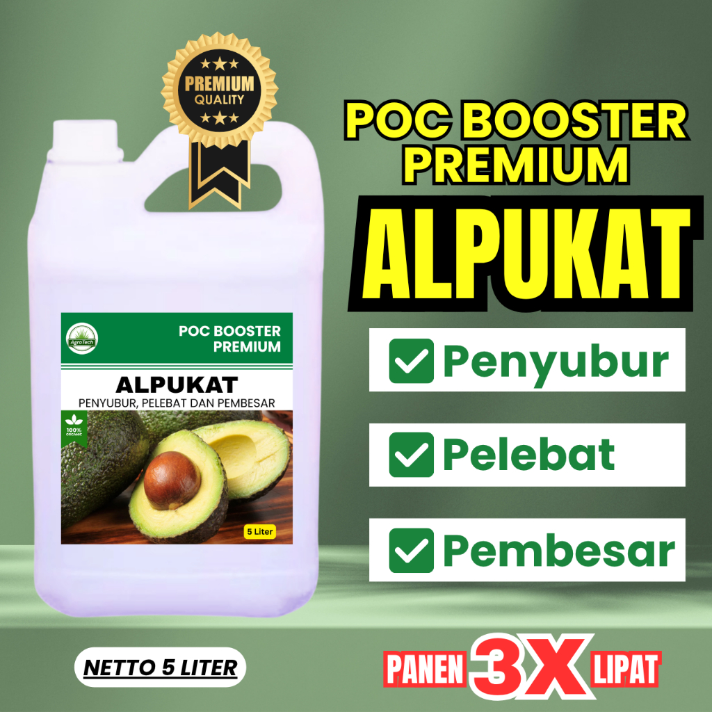 Avocado Booster Liquid Organic Fertilizer 5L | POC Fast, Abundant ...