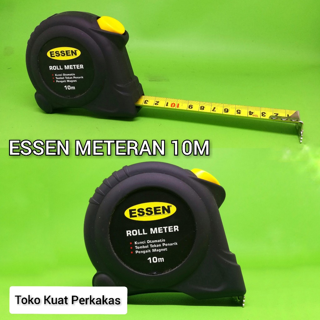 ESSEN meter roll meter auto lock hook tip with magnet | Shopee Malaysia