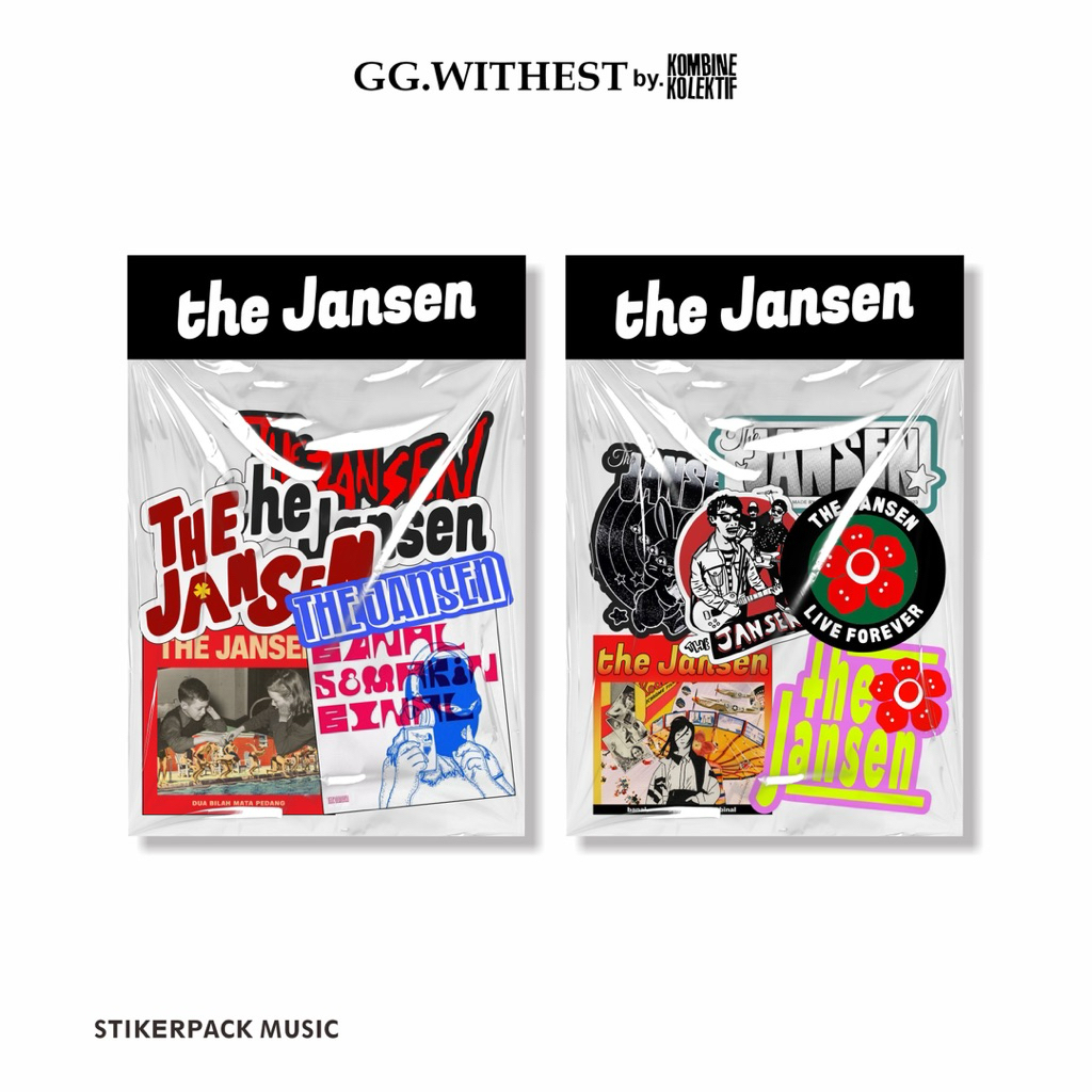 The Jansen Band Stickerpack | Shopee Malaysia