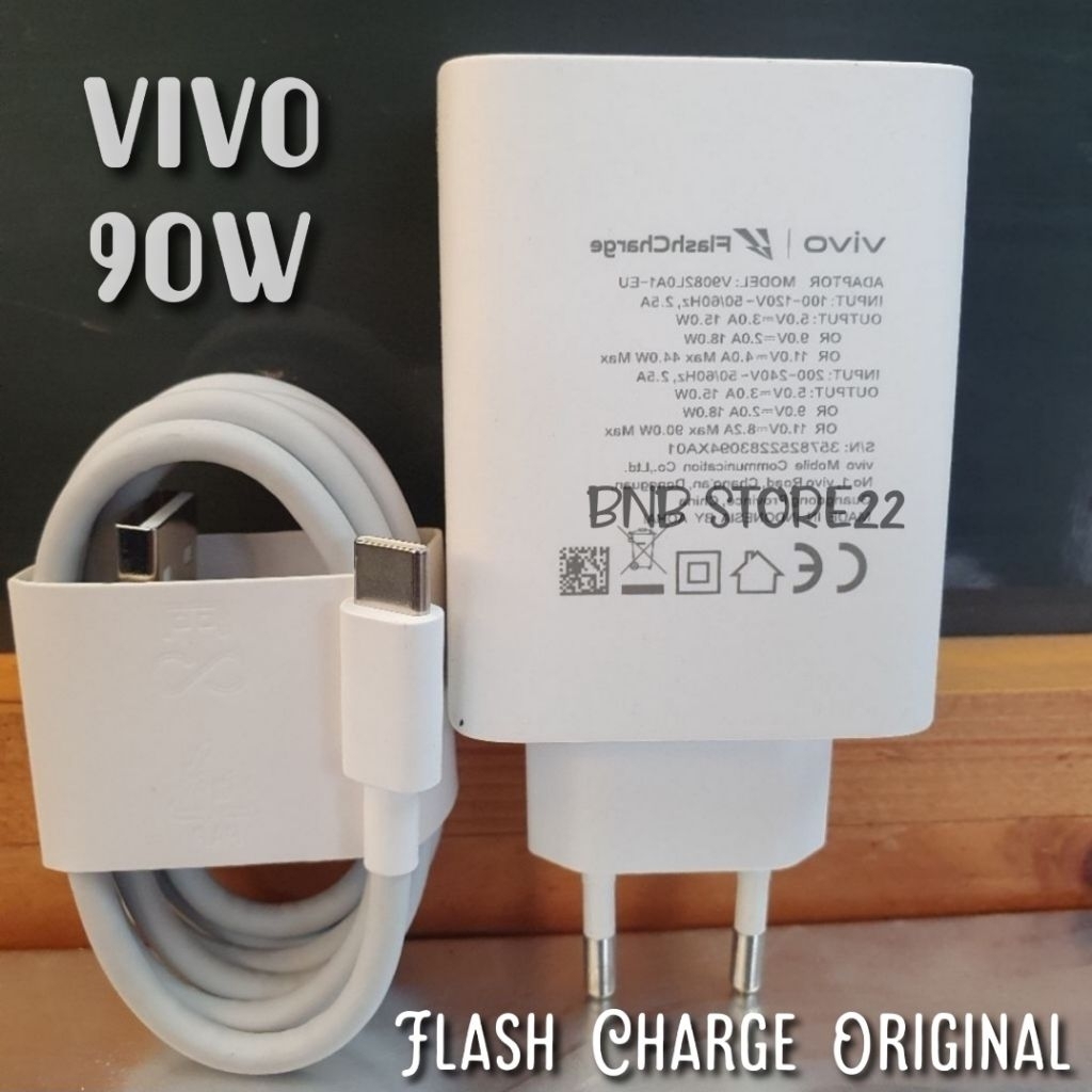 90W Charger By Vivo X200 Pro Original 100% Flash Charge Type C Charger ...