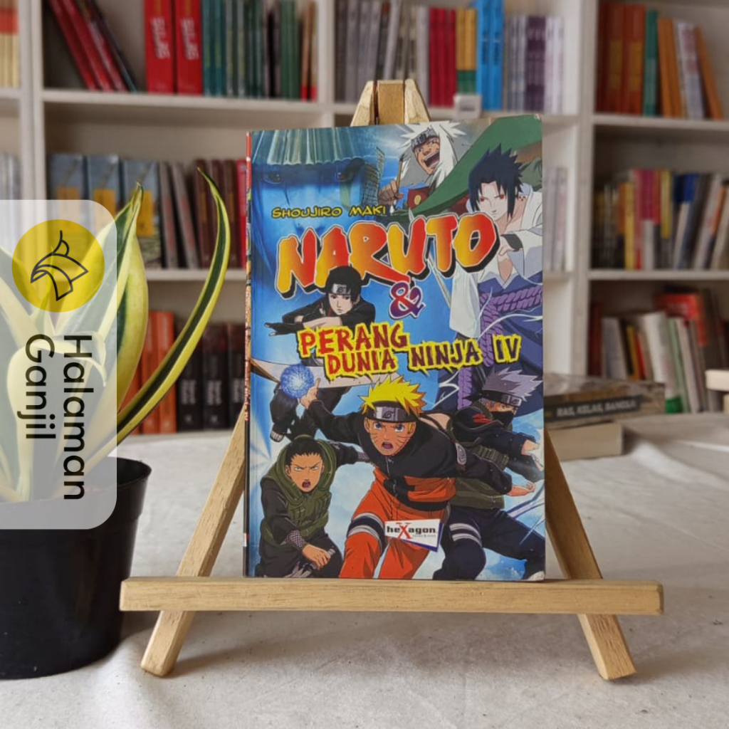 Naruto & World War Ninja IV - Shoujiro Maki - Hexagon Media | Shopee ...