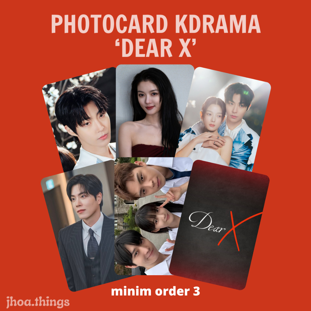 [UNOFFICIAL] PHOTOCARD KDRAMA DEAR X CAST BAEK AHJIN JUNSEO INGANG ACTOR KOREA KIM YOOJUNG HWANG ...