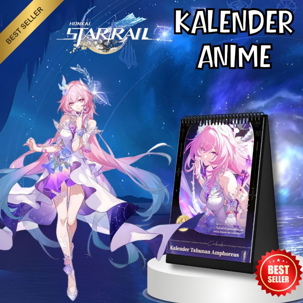 BEST SELLER!! HONKAI STAR RAIL ANIME CALENDAR 2026 | Shopee Malaysia