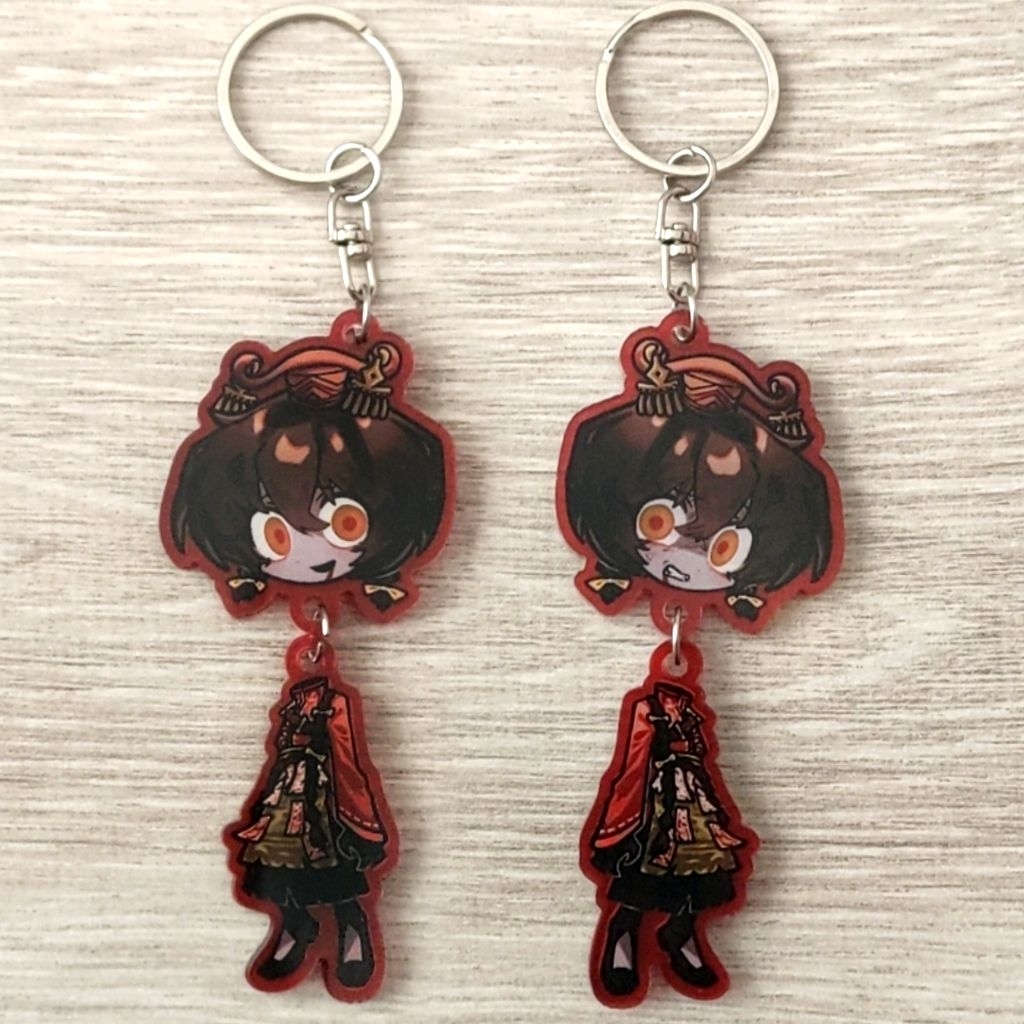 Xue Pan Linked Keychain Limbus Company Fanart by Tofuaru | Shopee Malaysia