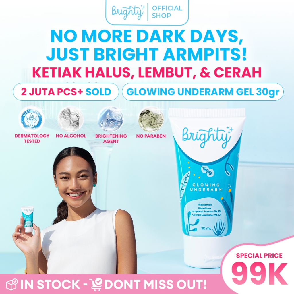 Brighty Glowing Underarm Whitens Underarms and Dark Folds in 2 Weeks ...