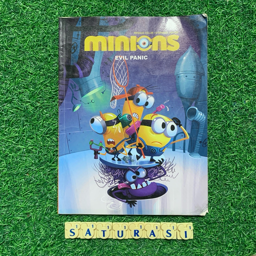 (Preloved) Minions Evil Panic Comic - Children's Story Book | Shopee ...