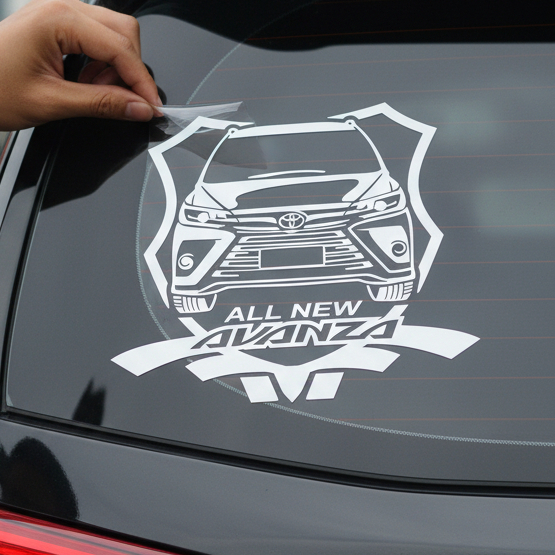 Toyota All New Avanza 2025 Car Window Sticker | Shopee Malaysia