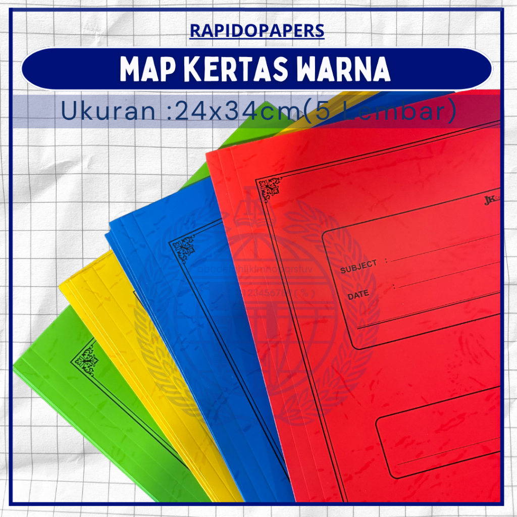 [1 pack contains 10 pcs] STOPMAP Bufalo premium - | Folio Color Paper ...