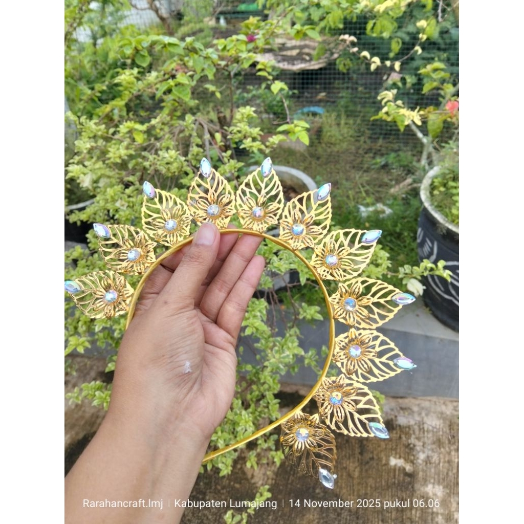 (style 223) bugis traditional dance crown | Shopee Malaysia