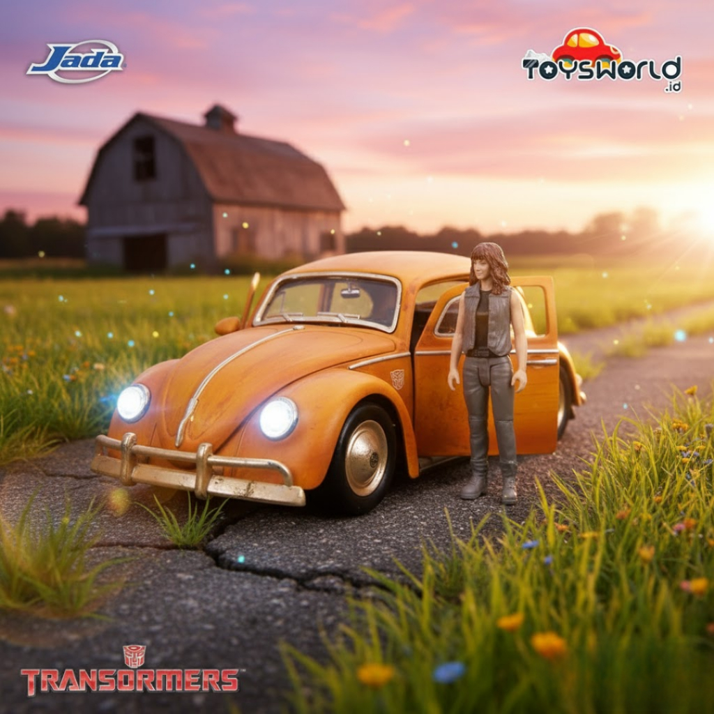 Jada Hollywood Rides 1/24 Transformer VW Beetle w/Charlie | Shopee Malaysia