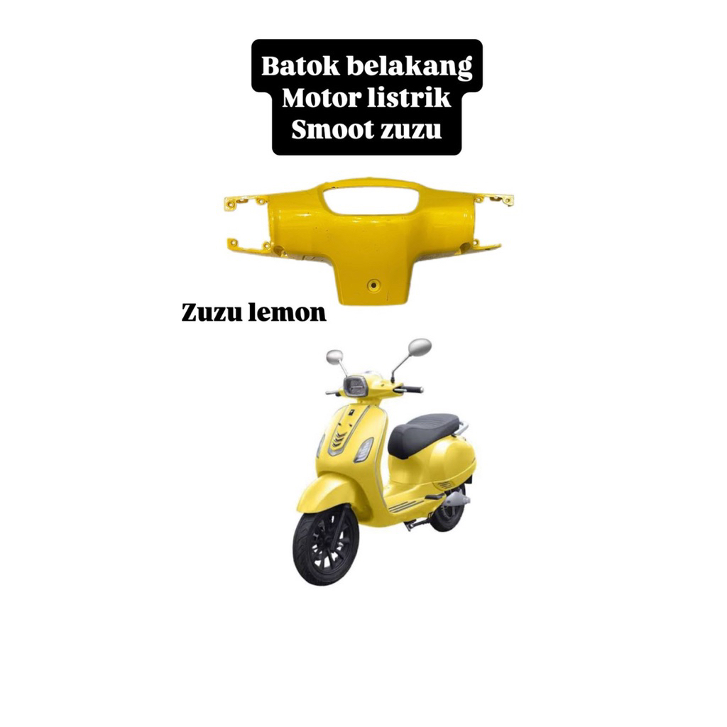 Smoot Zuzu lemon electric motorcycle rear shell | Shopee Malaysia