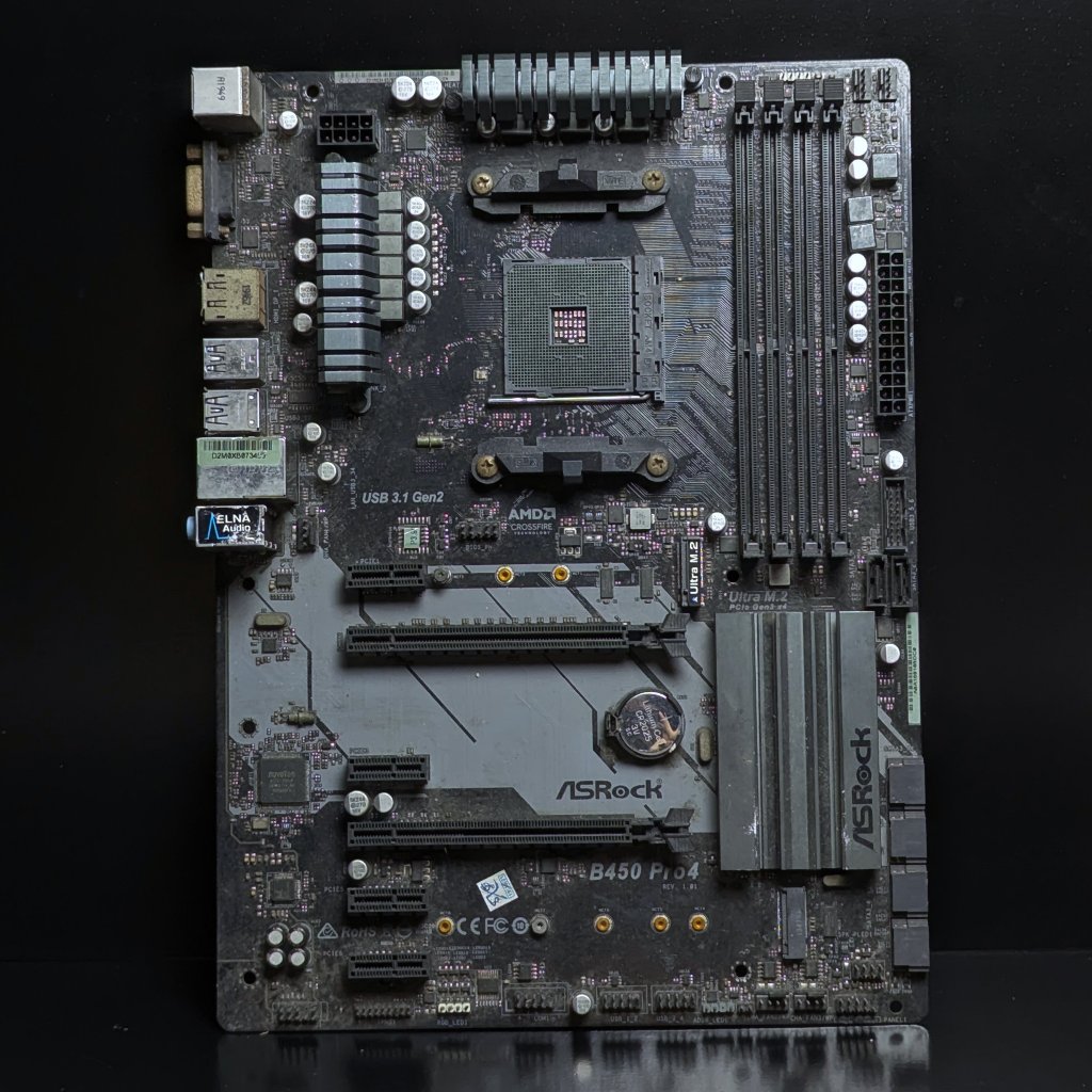 Part - Asrock B450 Pro4 Motherboard | Shopee Malaysia