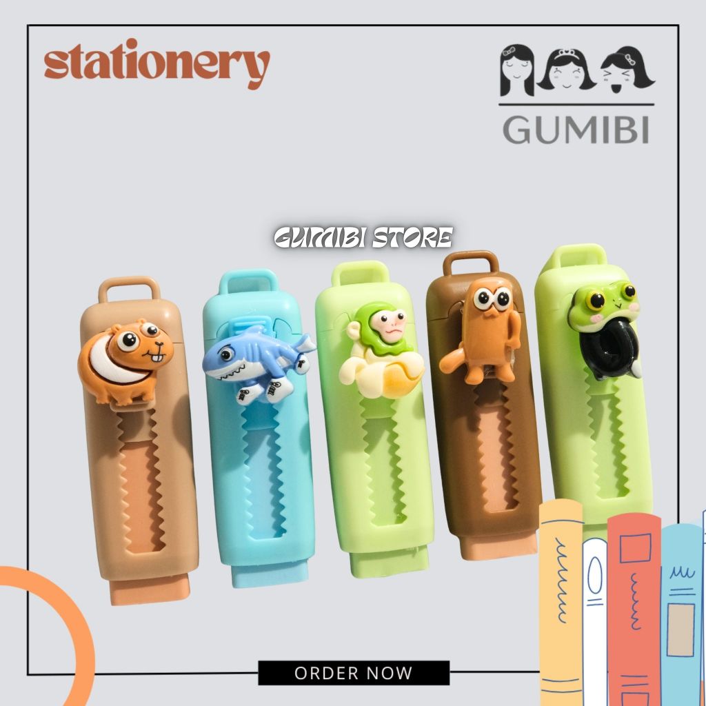 ANOMALI SLIDING CUTTER ERASER ANOMALI BRAINROT TUNG TUNG SAHUR RESIN ...