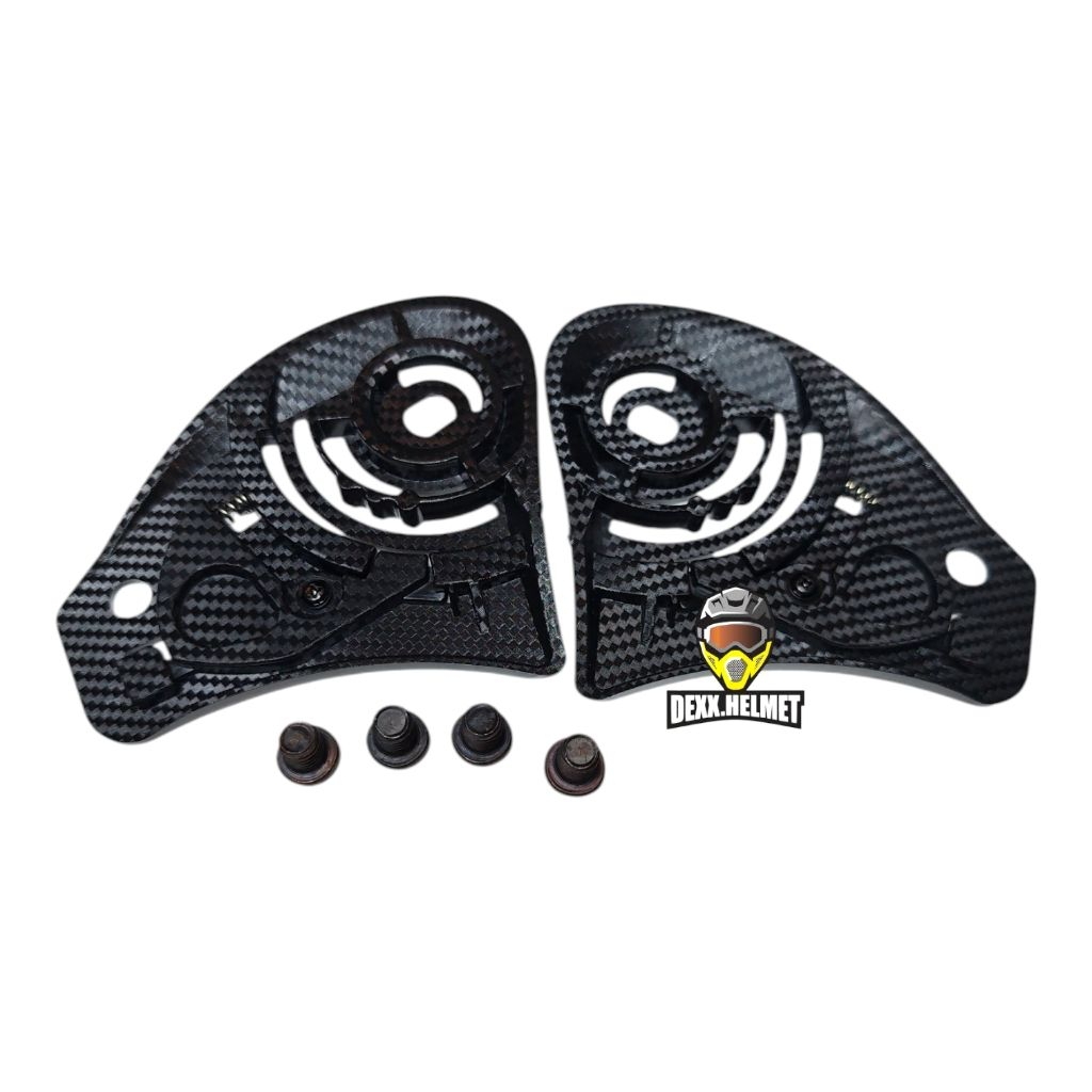 CENTRO HELMET RACHET DJ MARU JET GALAXY GIX ETC CARBON DESIGN | Shopee ...