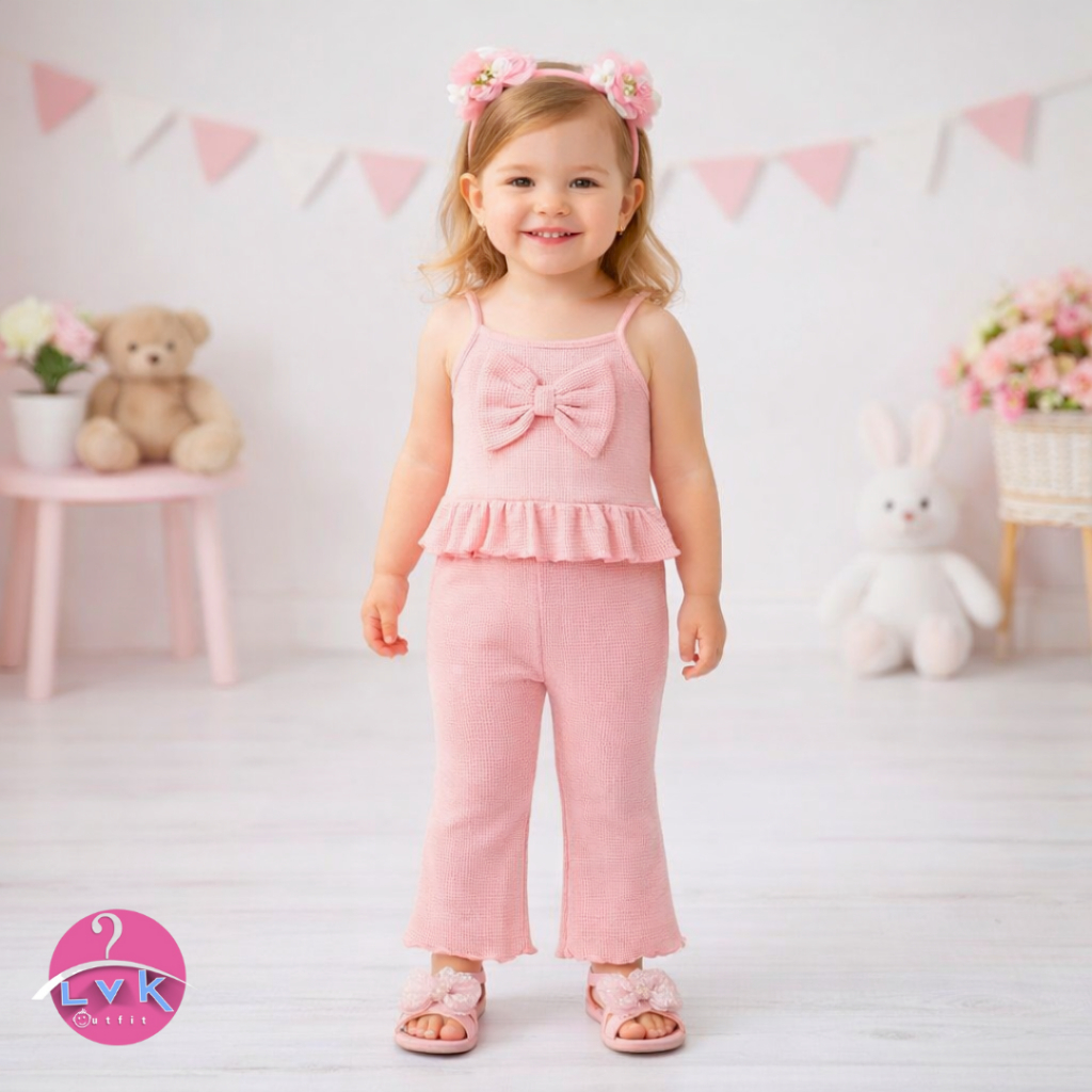 Lvk_outfit 3.3 Grand Fashion Anta Children's Suit | Girls' singlet set ...