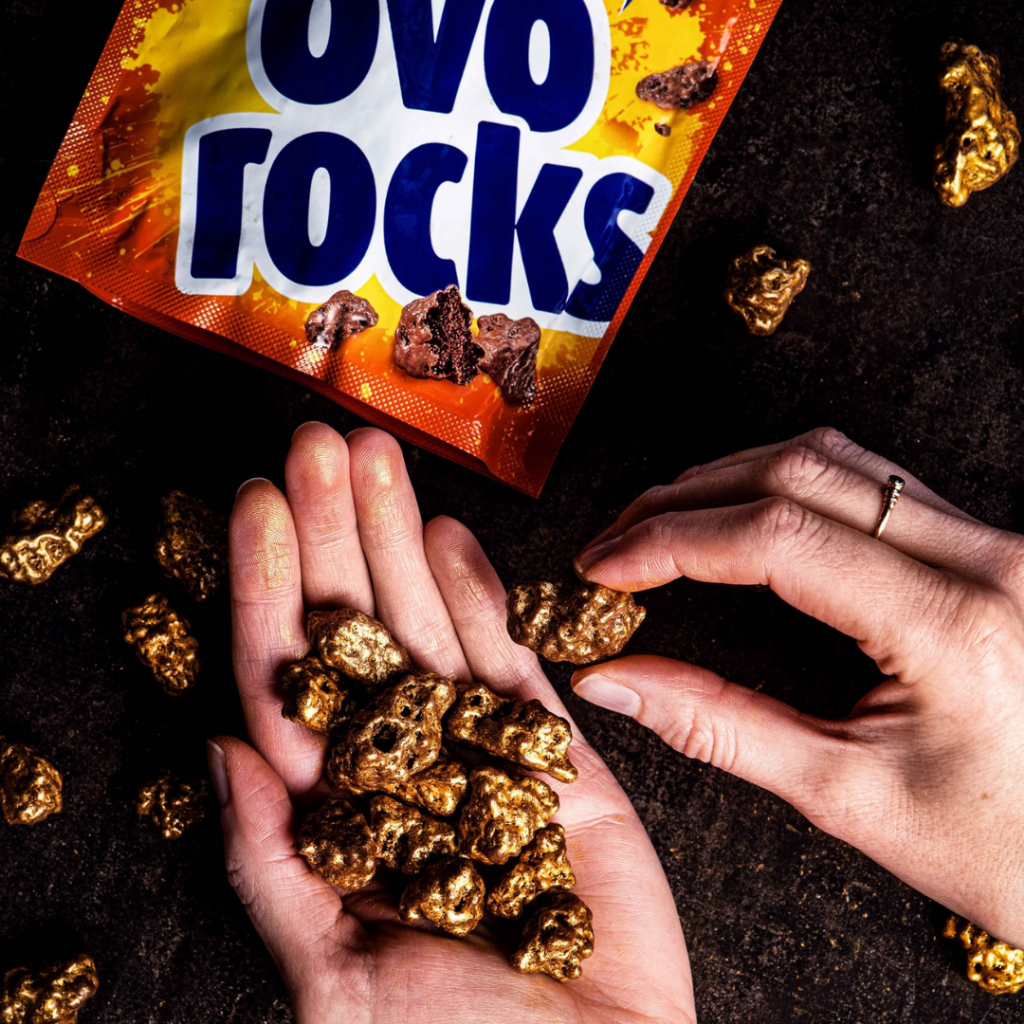 Ovomaltine Ovo Rocks 70g 1 Pouch Swiss Crunchy Sweet Milk Chocolate ...