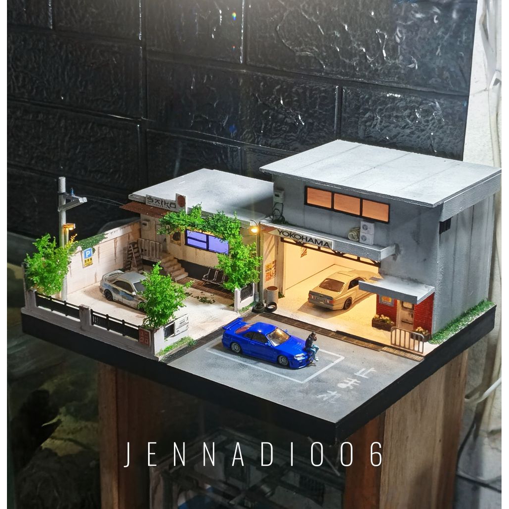 Japanese garage Diorama scale 64 | Shopee Malaysia