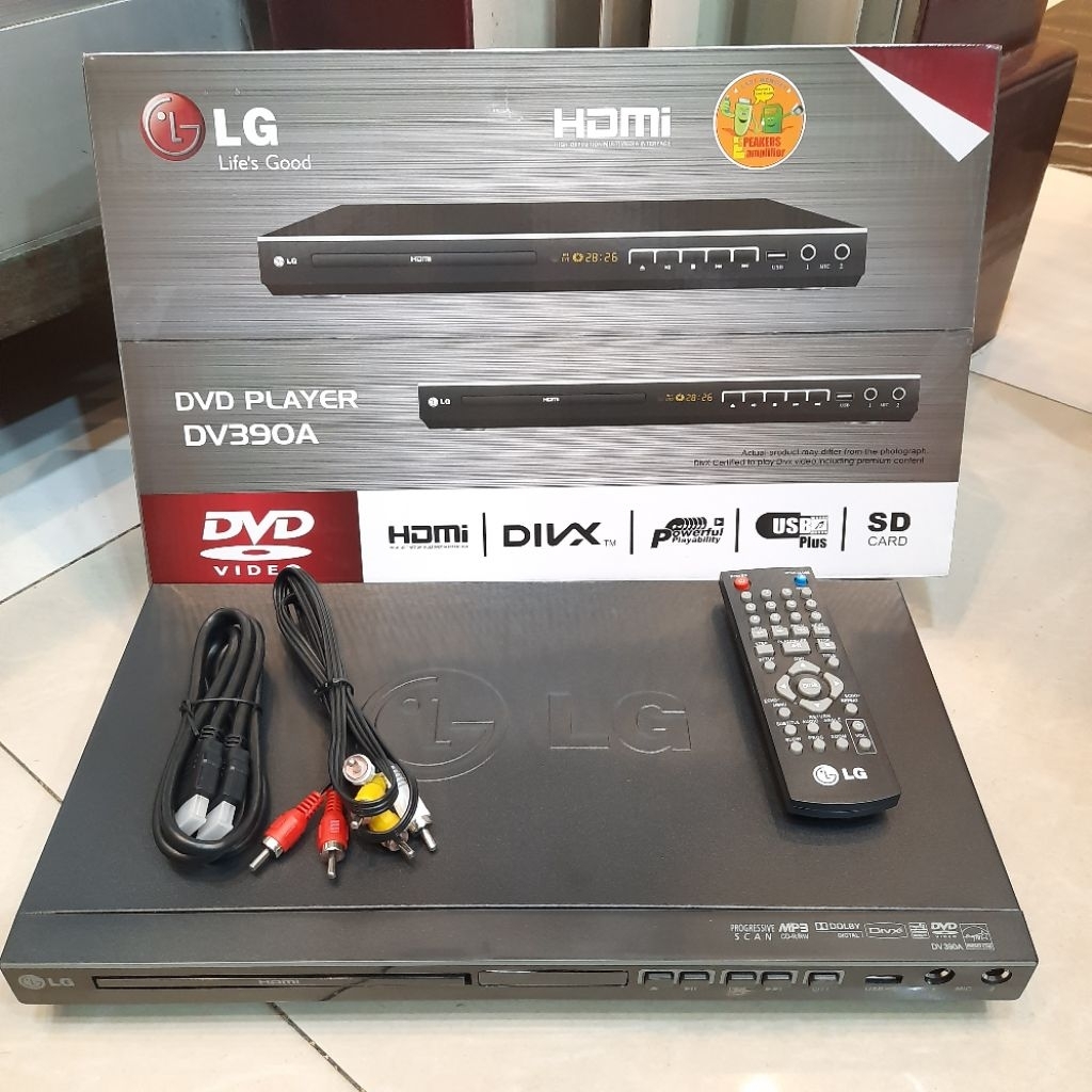 LG DV390A DVD PLAYER DVD, VCD, CD, USB MP3 PLAYER/ | Shopee Malaysia