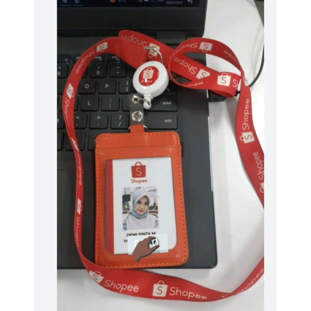 Premium single shopee id card strap, can request photos | Shopee Malaysia
