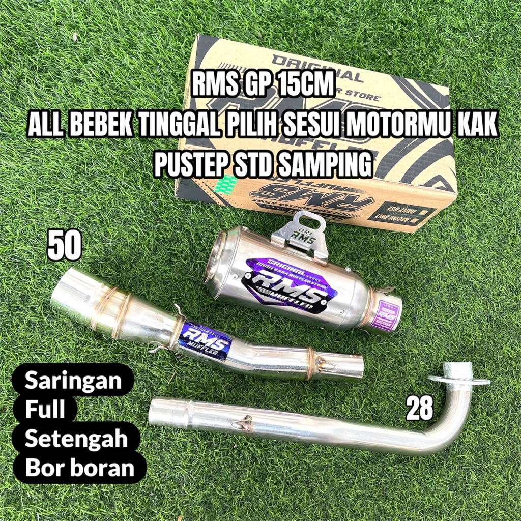 UNGU RMS GP B Super Purple Titanium exhaust for Supra grand astrea ...