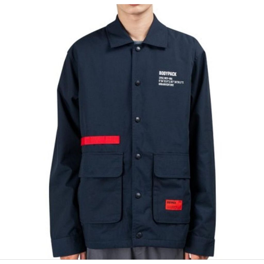 Bodypack Stroud Parka Jacket Navy - L - ORIGINAL | Shopee Malaysia