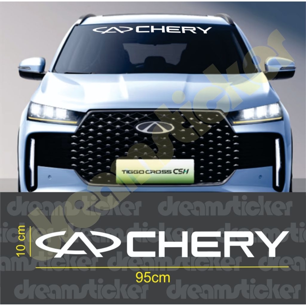 Cutting Sticker Windshield Car Chery Windshield Sticker | Shopee Malaysia