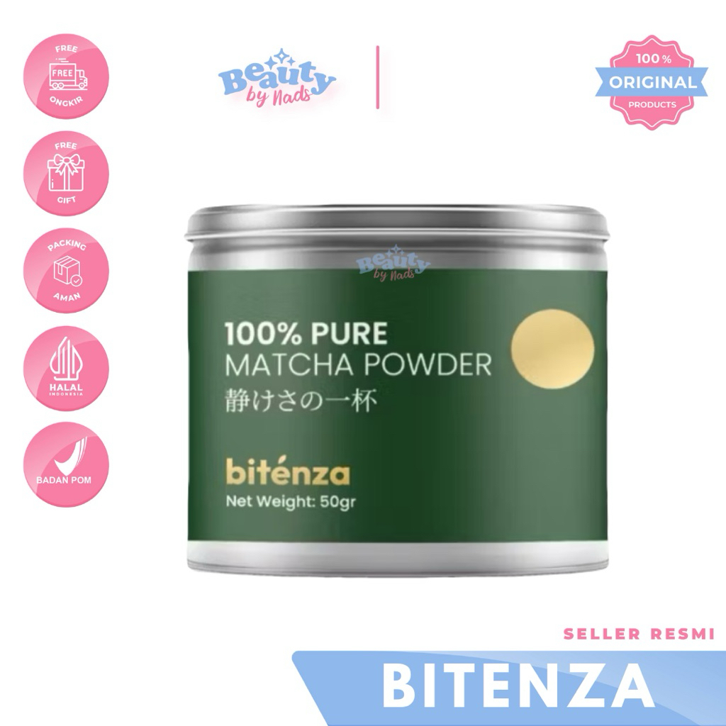 BEAUTYBY.NADS | BITENZA 100% JAPANESE PUREMATCHA MATCHA POWDER BY ...