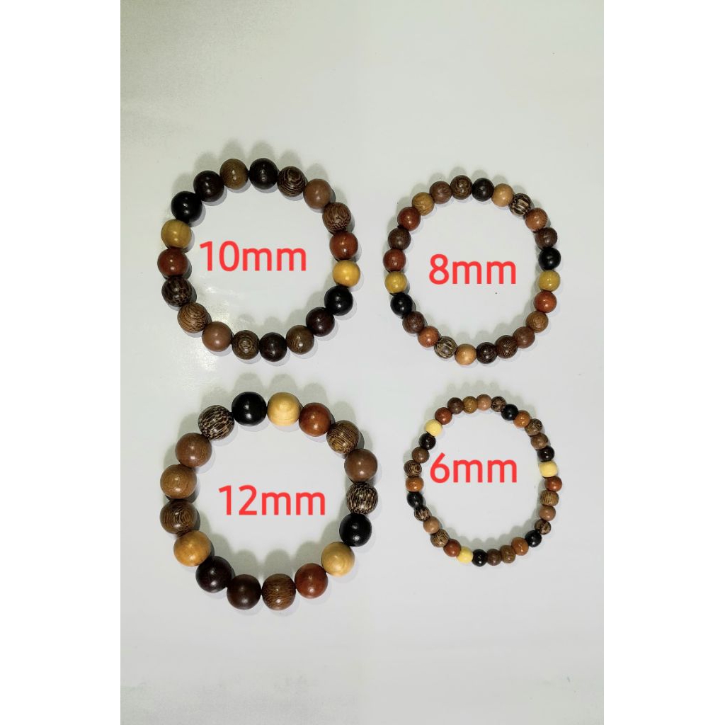 COMBINATION WOODEN BRACELET | Shopee Malaysia