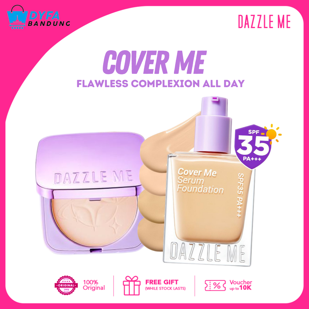 dazzle me Cover Me Serum Powder Foundation SPF35 PA+++ | Compact Powder ...