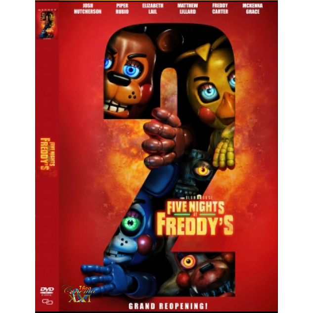 Western Office DVD Movie Box Cassette: Five Nights At Freddy's 2 (2025 ...