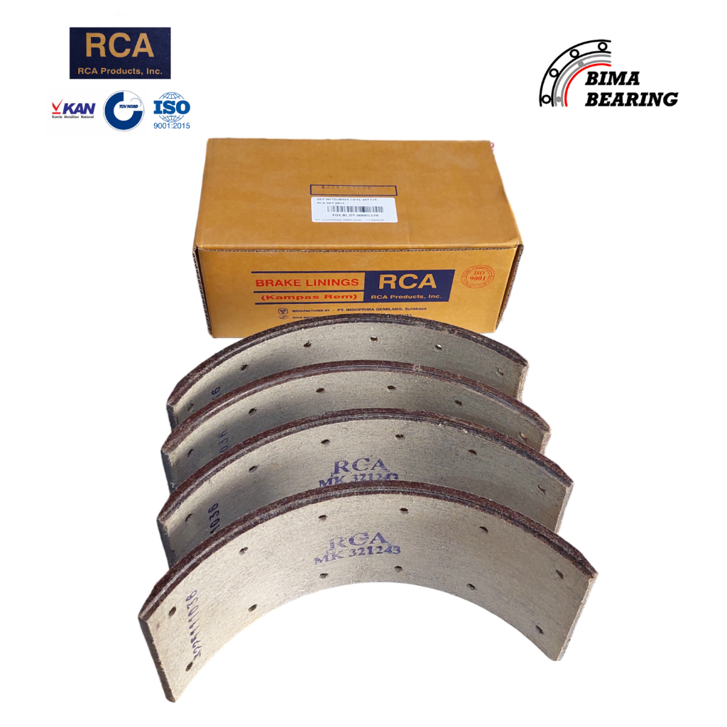 Brake Frontlining Canter PS125 PS135 Ragasa RCA Leaf Brake Pads Front ...