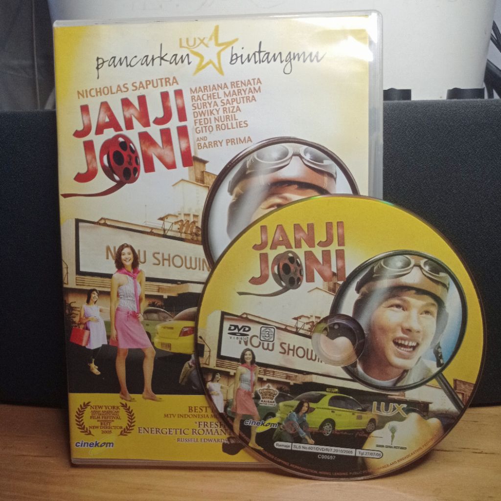 Original DVD Promise Joni Nicholas Saputra | Shopee Malaysia