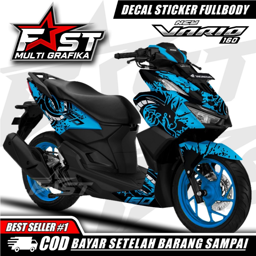 Decal Sticker Vario New 160 2022 Sticker Honda Vario 160 Decal Sticker ...