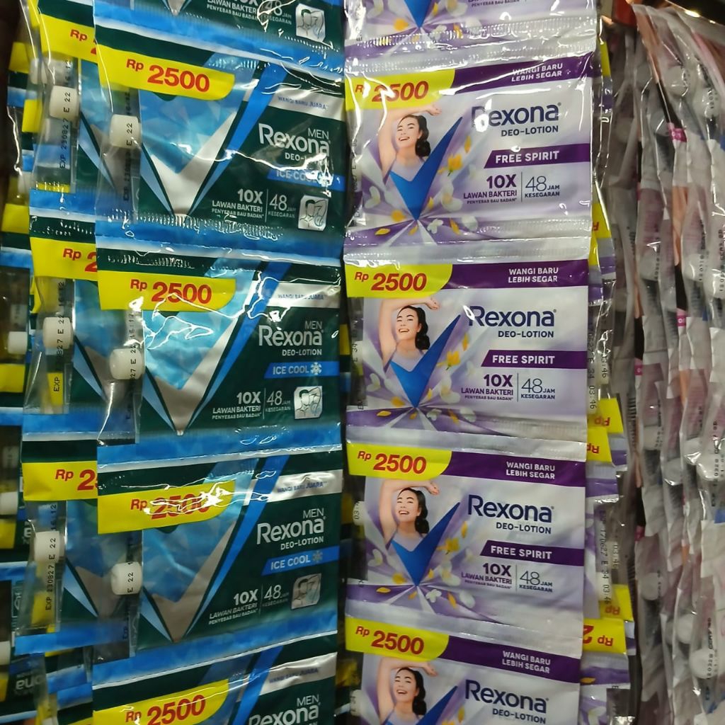 [12/ 6 pcs] Rexona Deodorant sachets | Shopee Malaysia