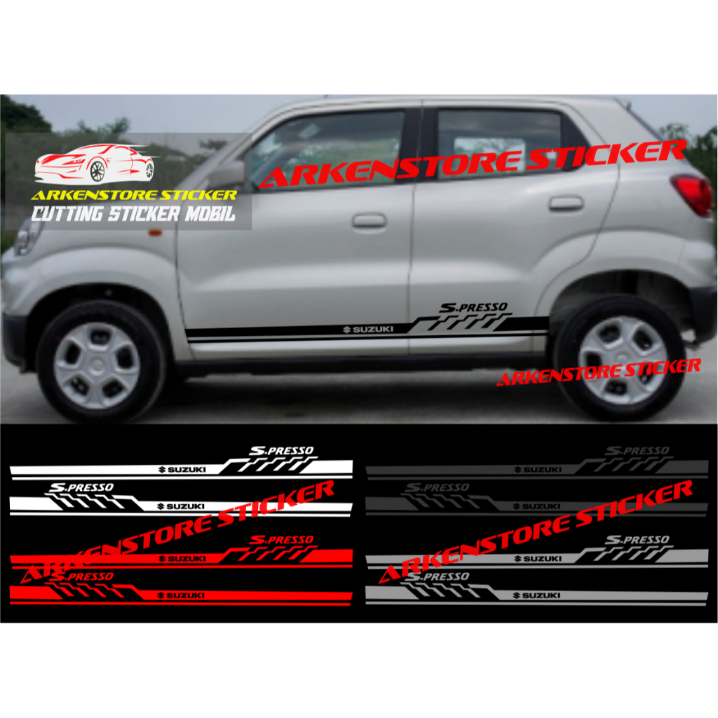 Car sticker s presso cutting sticker car sticker SUZUKI s presso ...