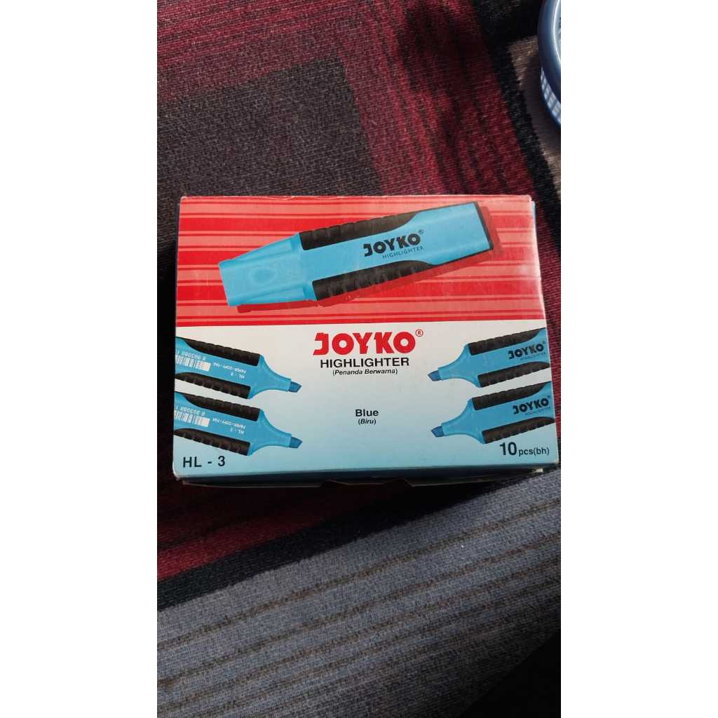 Stabilo joyko highliter biru | Shopee Malaysia