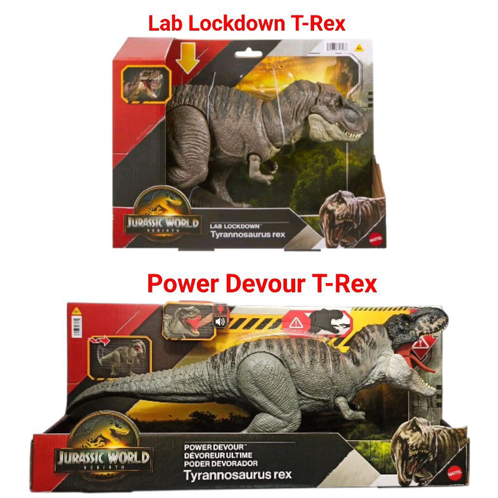 Jurassic World Rebirth Lab Lockdown Tyrannosaurus Rex/T-Rex Action ...