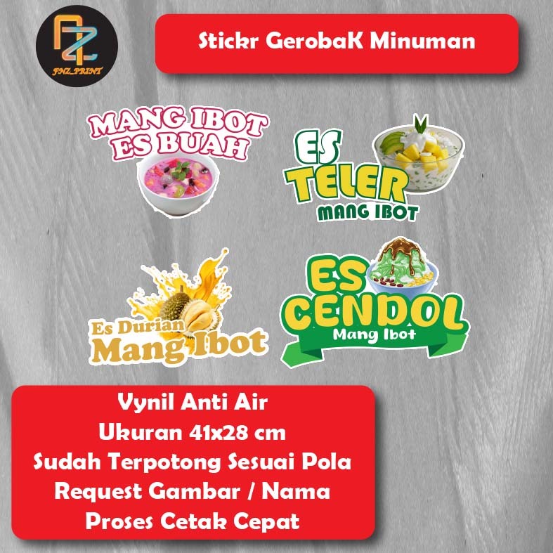 ICE CUP STICKERS ALL VARIANTS CHOOSE IN VARIATIONS ICE TEA STICKERS ...