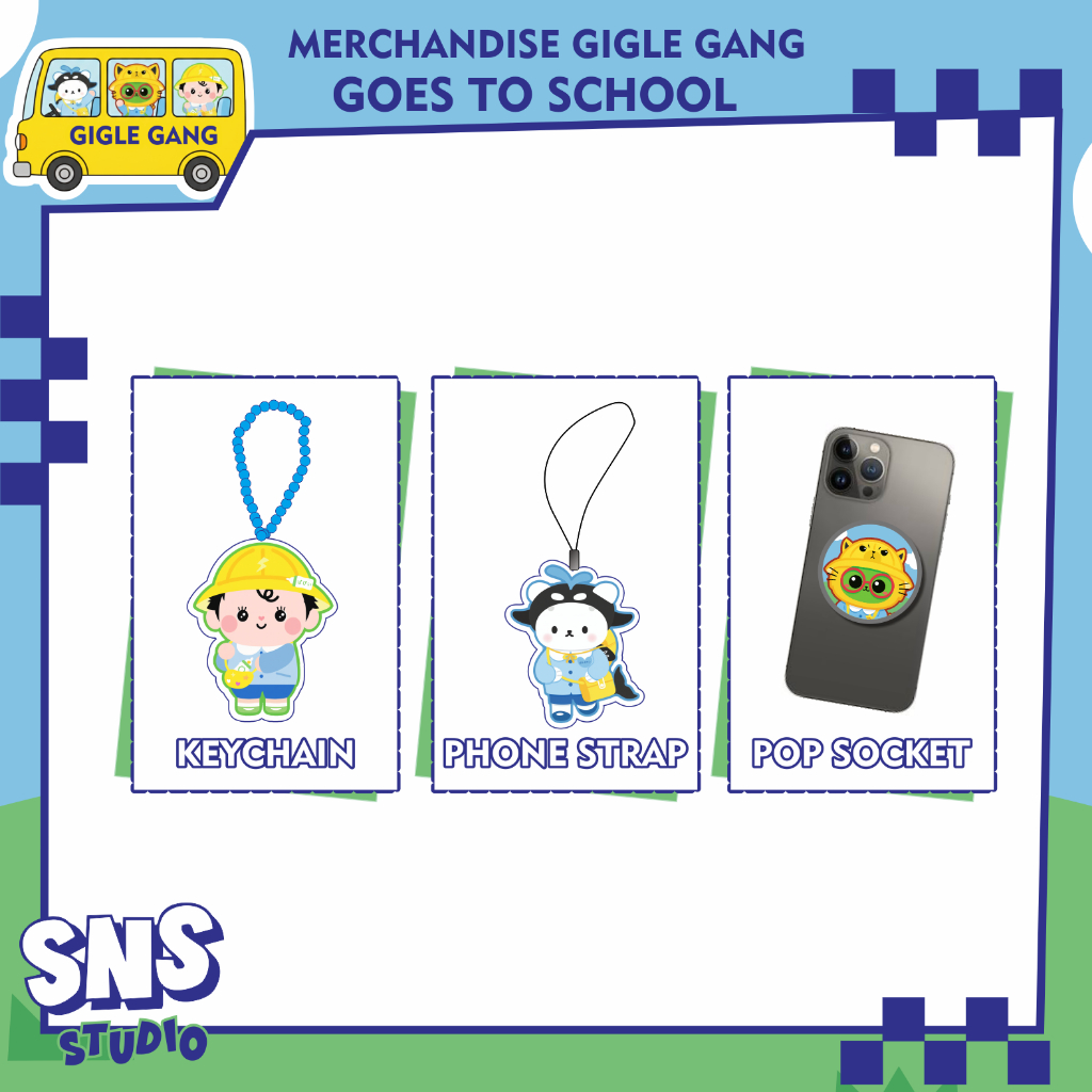 MARCHENDAISE GMMTV - GIGLE GANG BACK TO SCHOOL SERIES | Shopee Malaysia