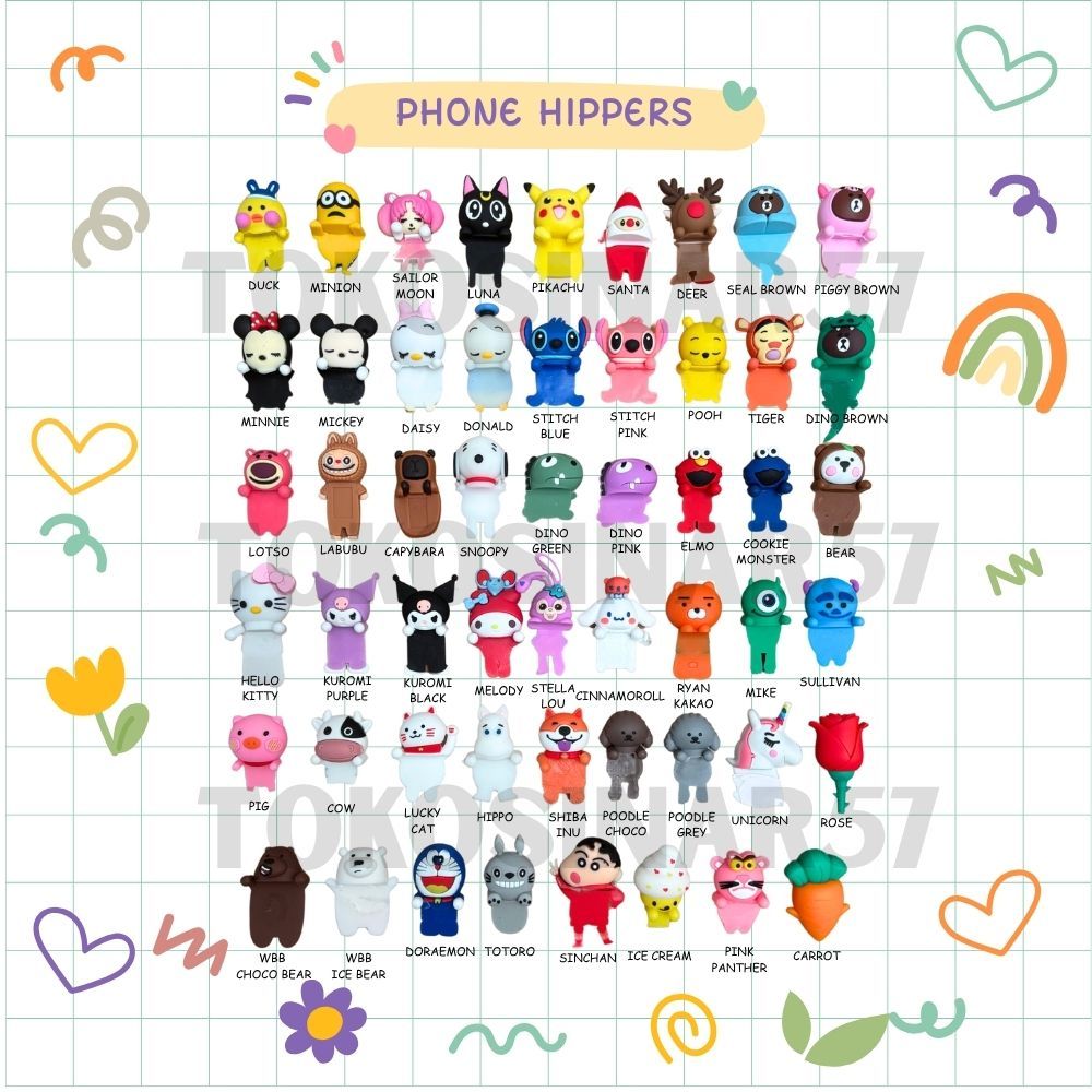Hippers hp - Doll Peek - Patch hp - snoopy santa Christmas capybara ...