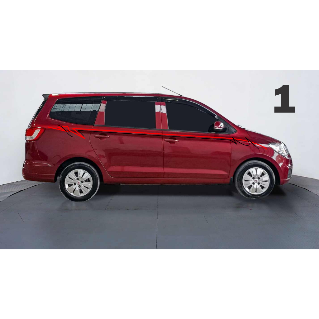 CUTTING STICKER MOBIL wuling confero minimalist | Shopee Malaysia