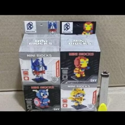 Mini Brick Toys / Building Blocks | Shopee Malaysia