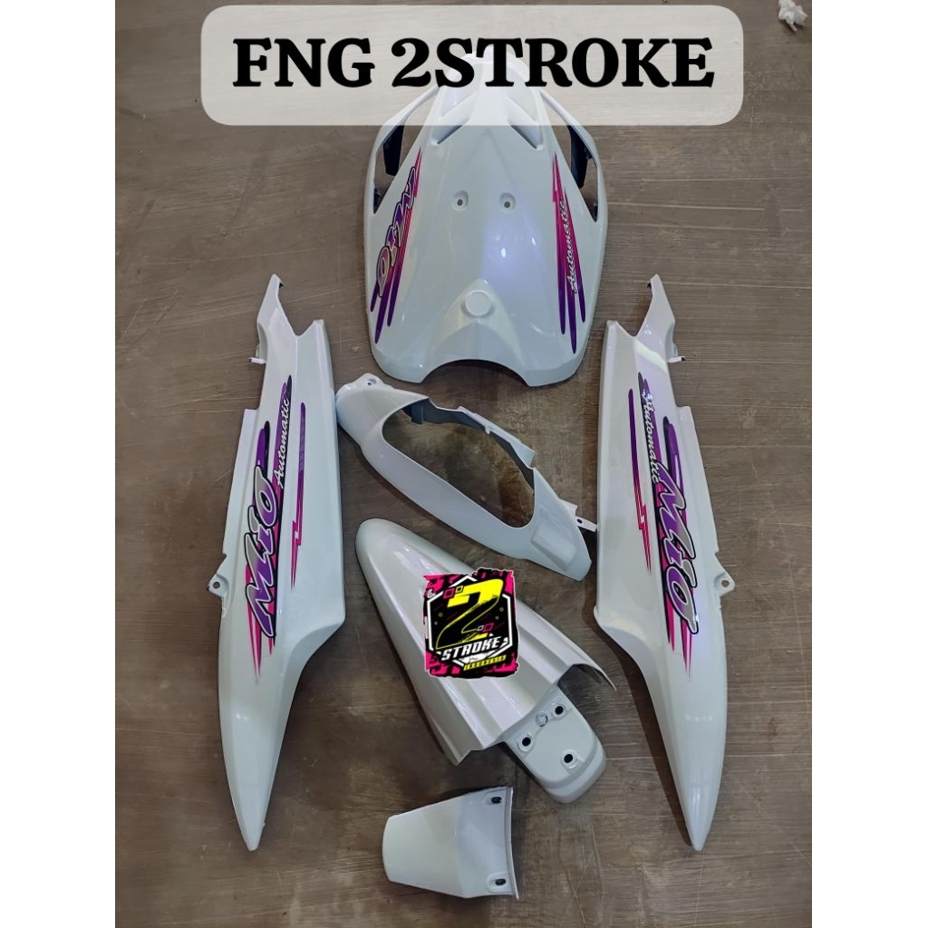 UNGU SMOOTH BODY COVER FULLSET YAMAHA MIO SPORTY BODY SET MIO OLD MIO ...