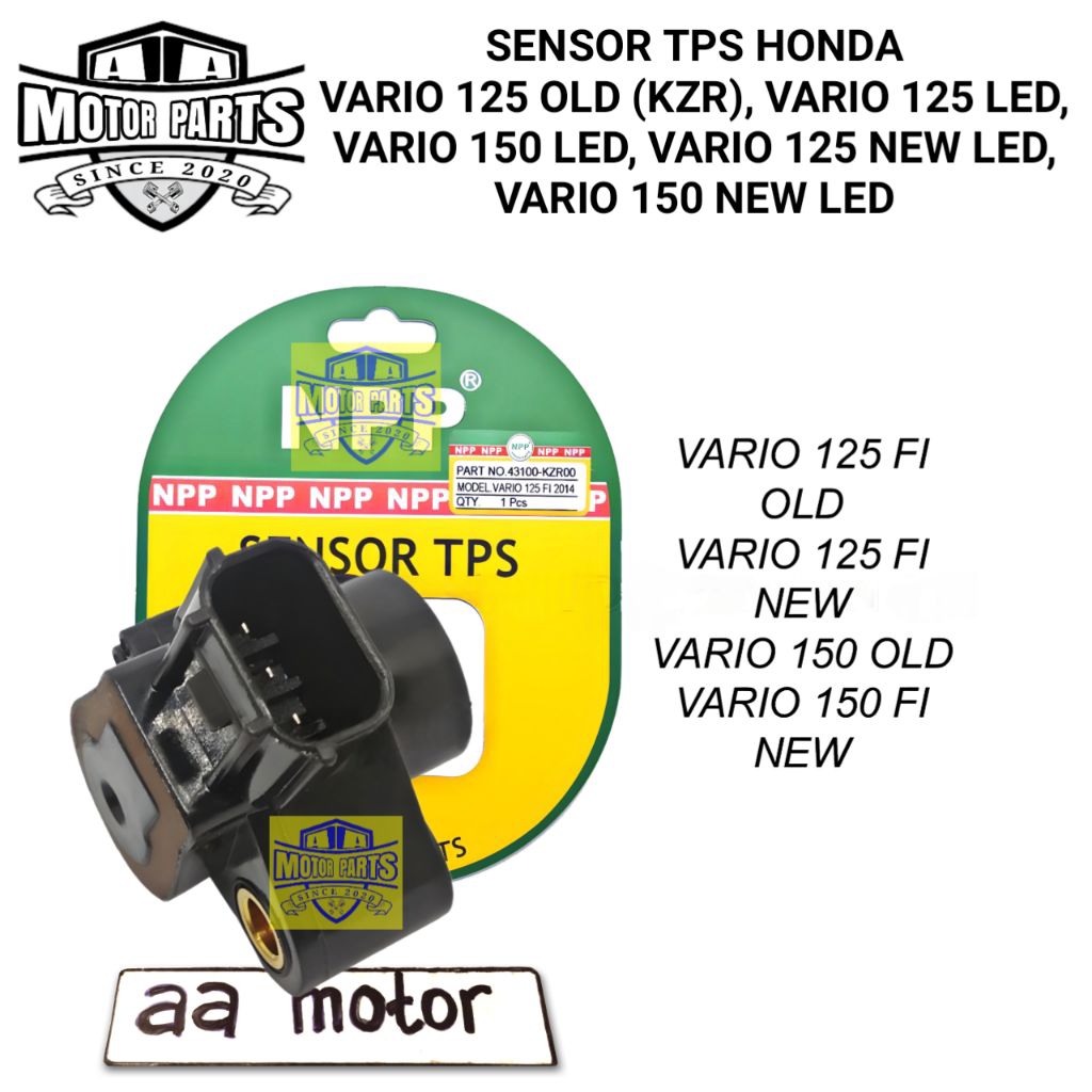 TPS Sensor Vario 125 Old KZR Vario 125 Led Vario 150 LED Vario New 125 ...