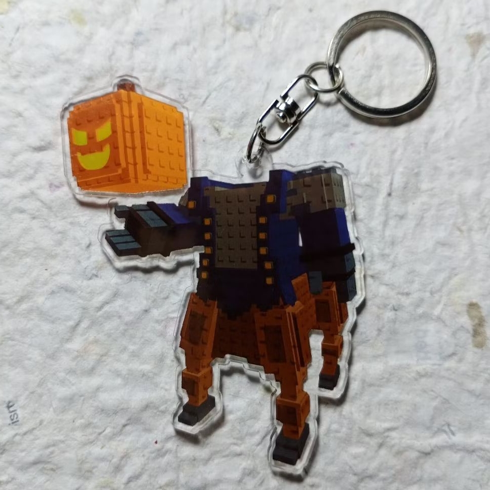 GANTUNGAN HORSEMAN Stealth A Brainrot keychain Stealth A Brainrot ...