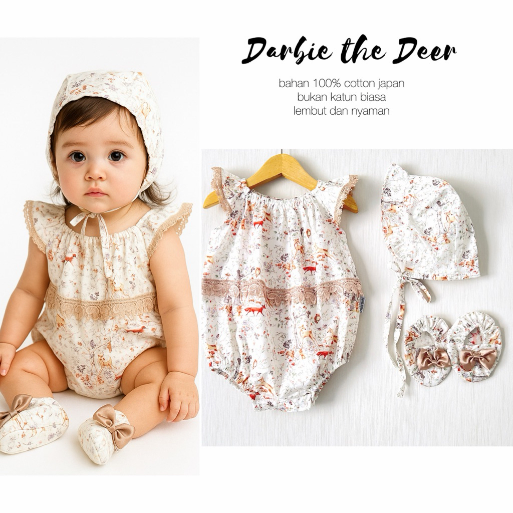 Christmas Dress Bow deer set Jumper Shoes Bandana Clothes Skirt Flower ...