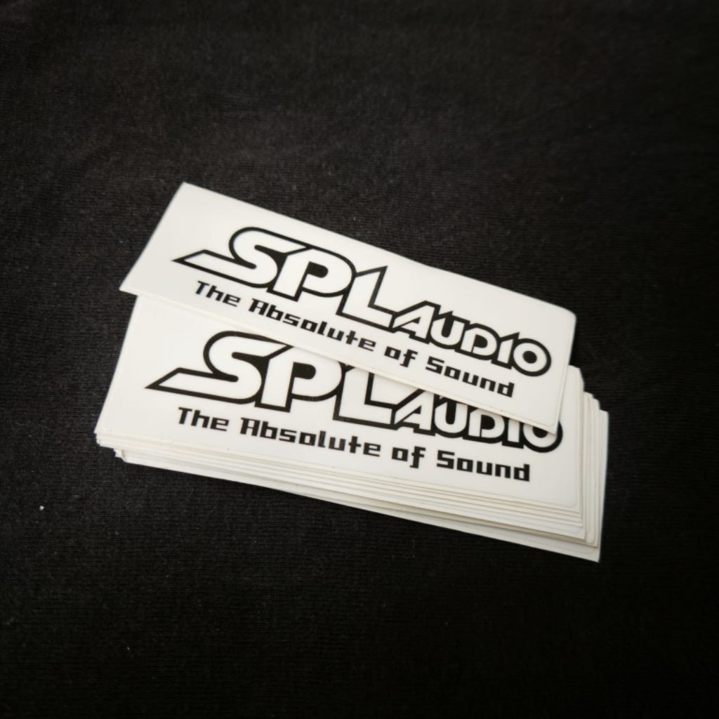 SPL AUDIO printing sticker | Shopee Malaysia
