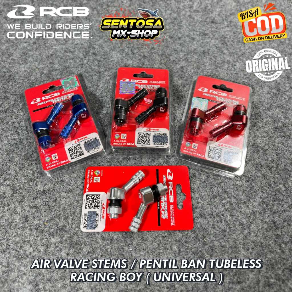 [ RCB ORIGINAL ] CNC RCB BEND TUBELESS VALVE - AIR VALVE STEMS TANK V2 ...